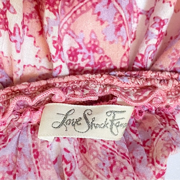 LoveShackFancy | Skirts | Loveshackfancy Love Shack Fancy Pink White ...